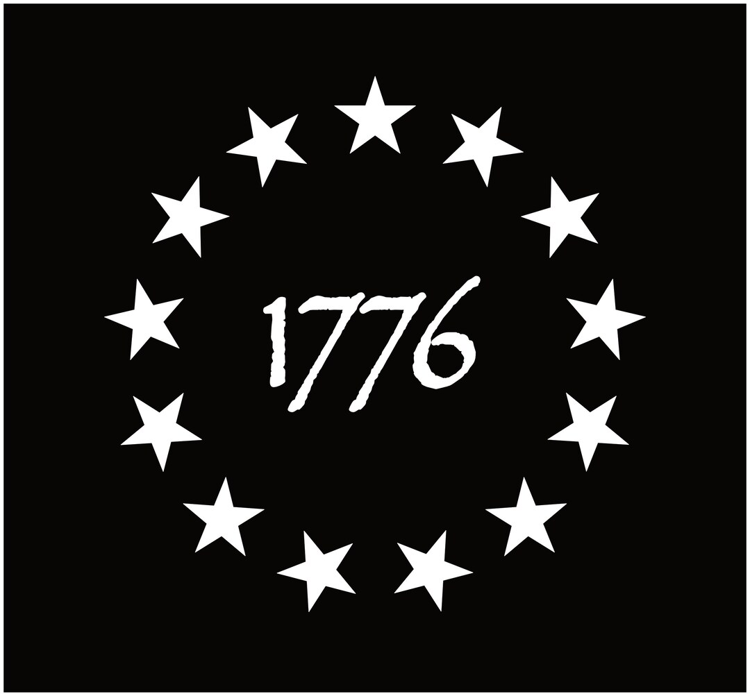 Betsy Ross With 1776 Decal Car Truck Window Sticker Liberty History ...