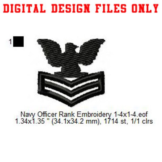 Hus Dst Pes US Navy Rank Insignia Master Chief Petty Officer Machine ...
