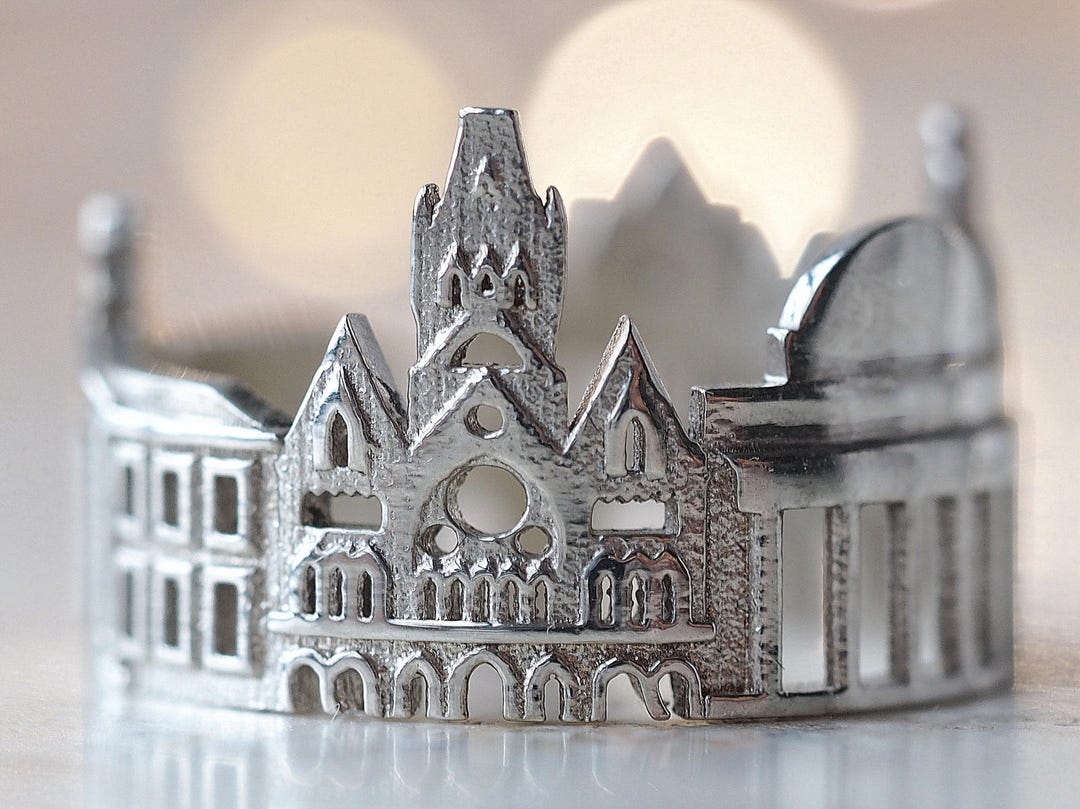 Boston, MA Cityscape Ring | Collage Graduation Gift for Her | Cambridge ...