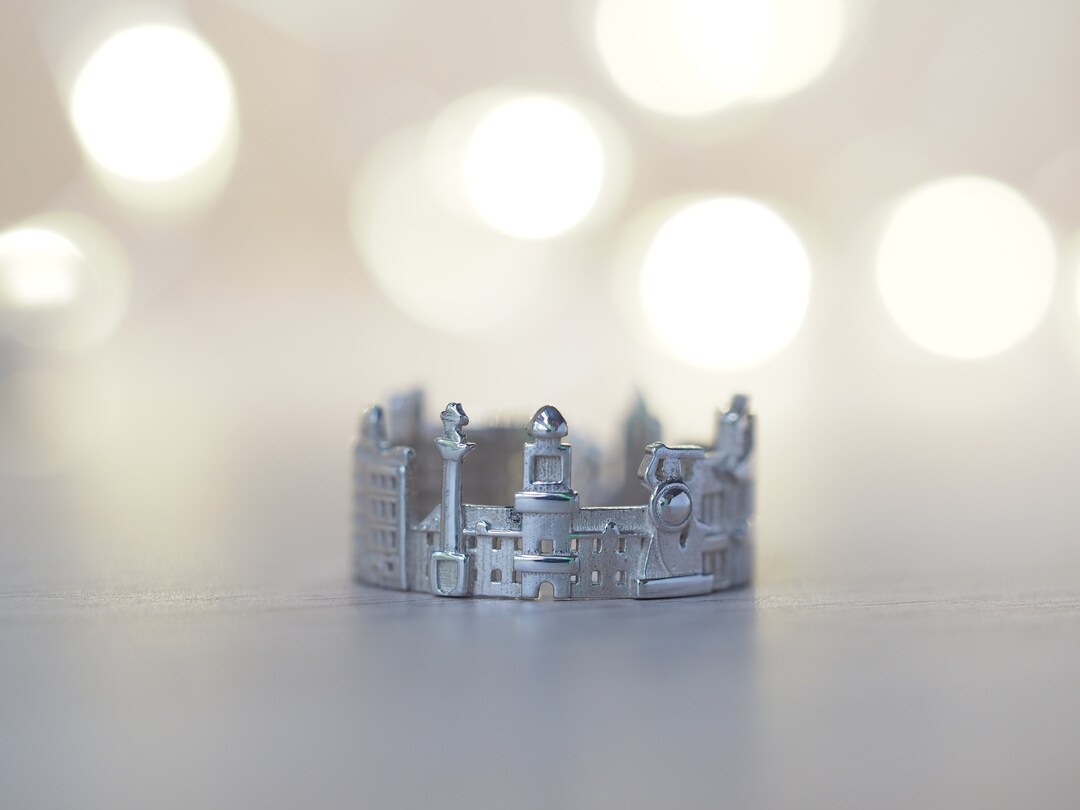 Warsaw, Poland Cityscape Ring - Etsy