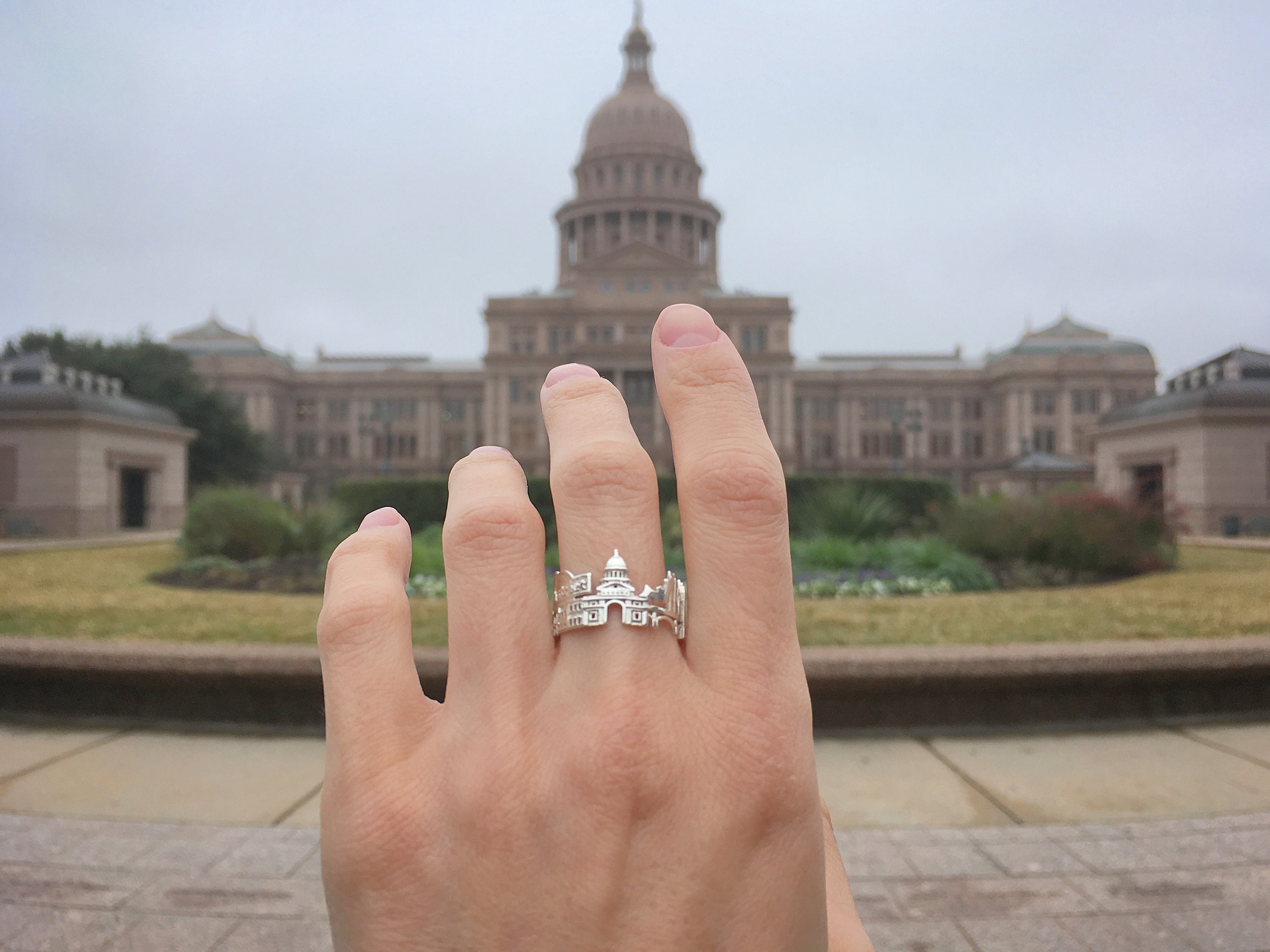 Austin Texas Cityscape Ring | Christmas Gift Trend 2023 | Texas Skyline ...