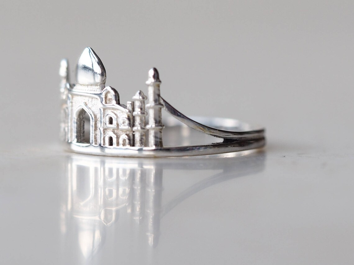 Taj Mahal Ring Indian Ring Mothers Day Gift Gift Ideas - Etsy