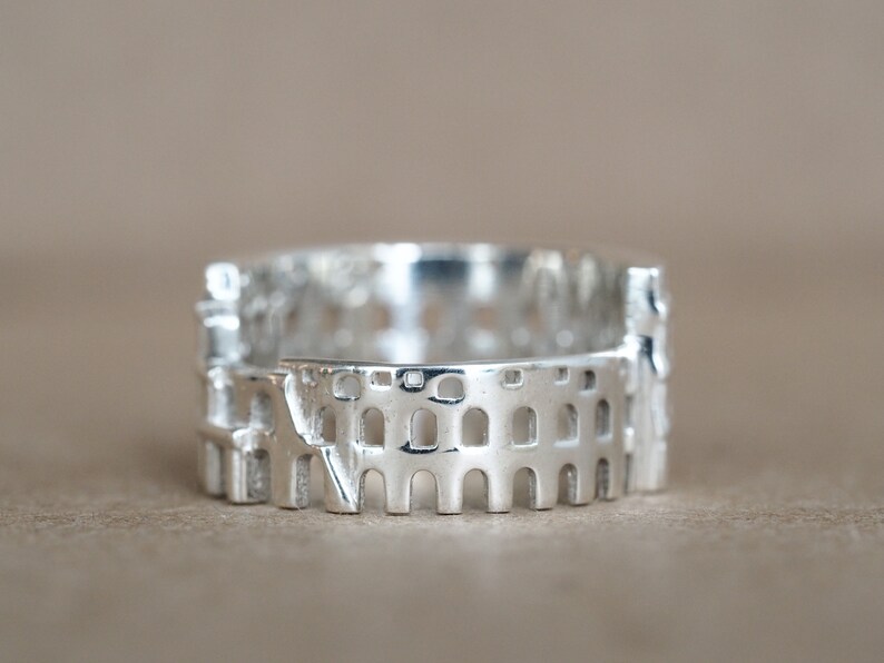 SOLD OUT - Colosseum Ring - Rome Italian Art - Gift for Designer - Men ...