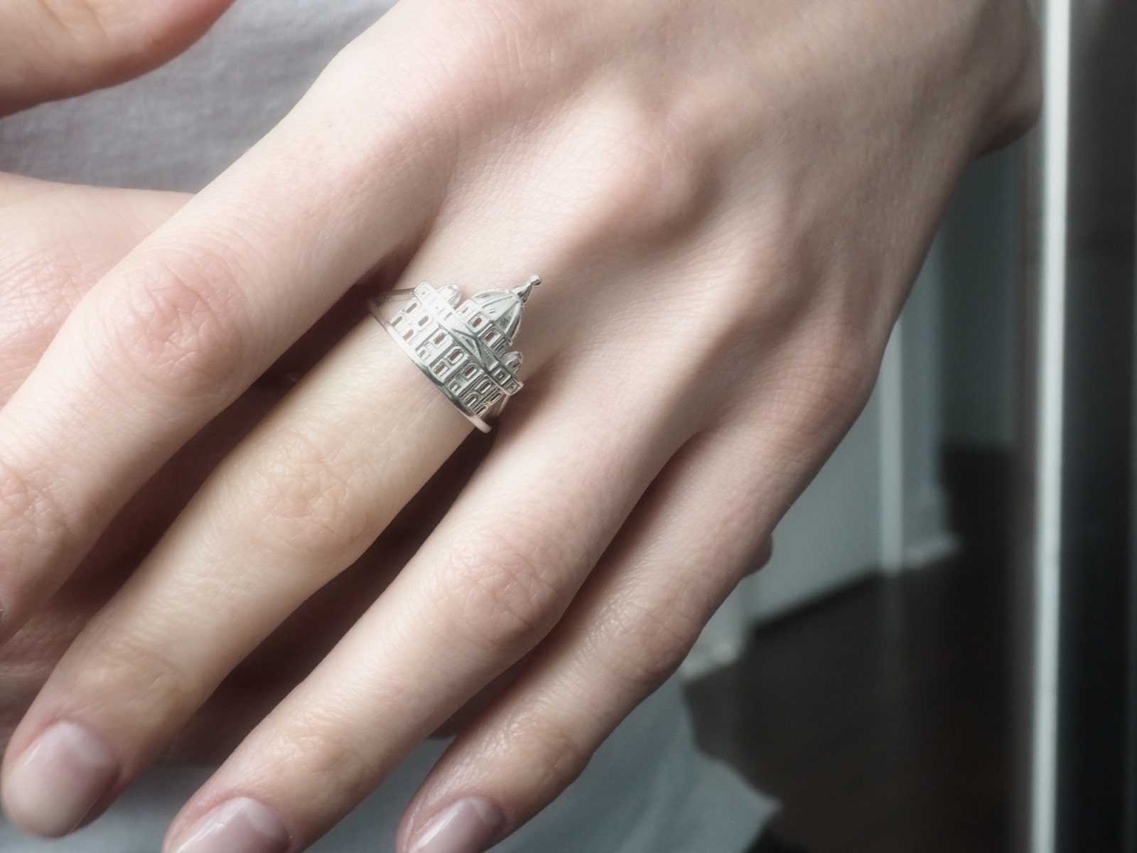 St. Peter's Basilica Vatican Ring Mothers Day Gift | Etsy