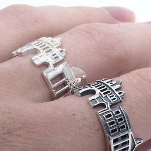 Boston, MA Cityscape Ring | Collage Graduation Gift for Her | Cambridge ...