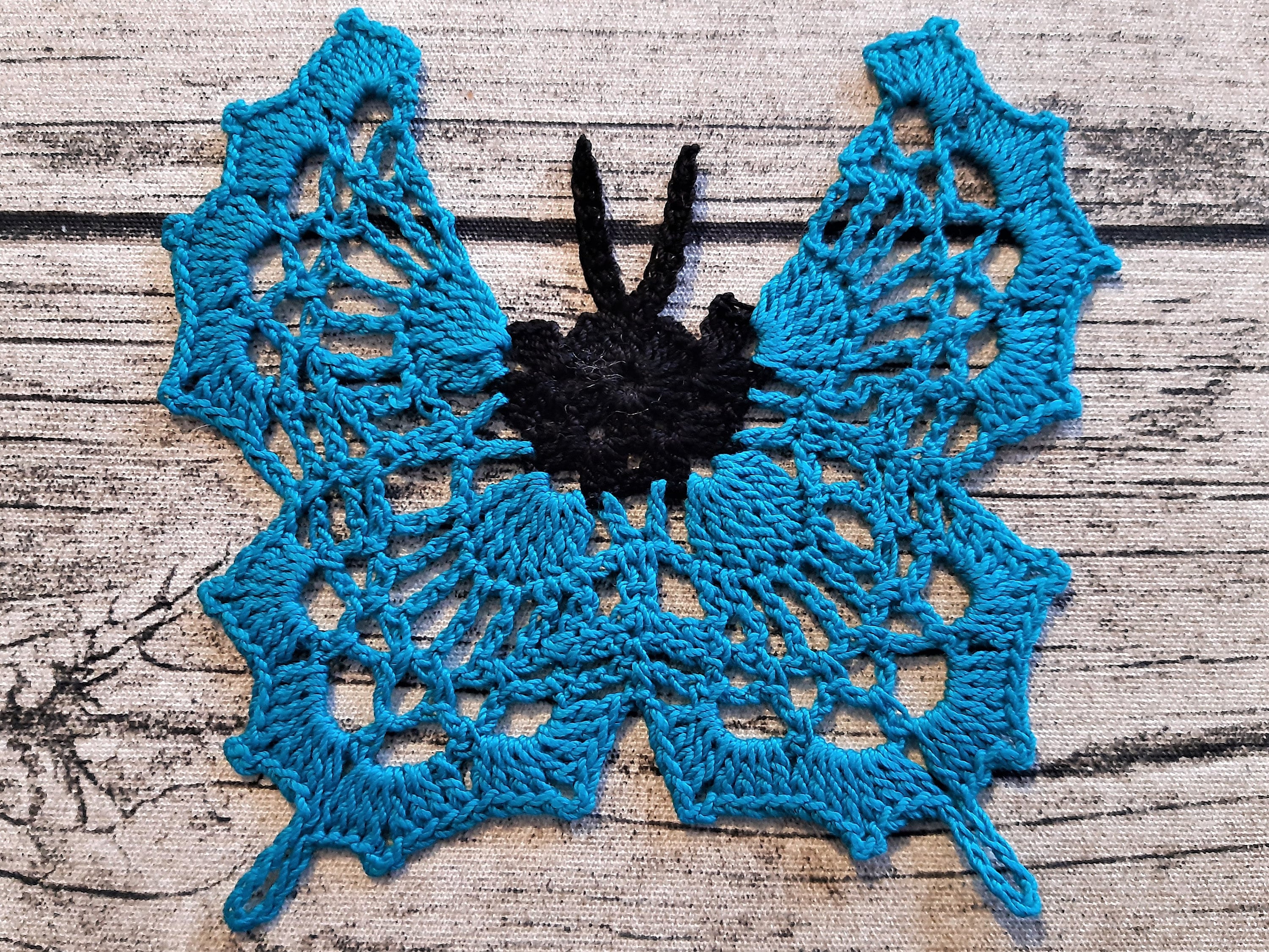 THREE Crochet Large Butterfly PDF Patterns - Etsy