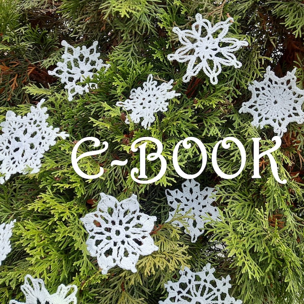 Crochet Snowflake Pattern Book - Etsy