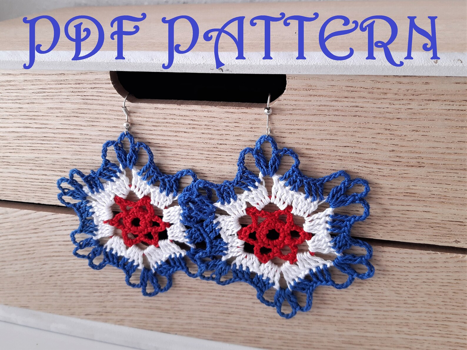 E-BOOK Crochet Holidays 10 Crochet Earrings Patterns PDF - Etsy