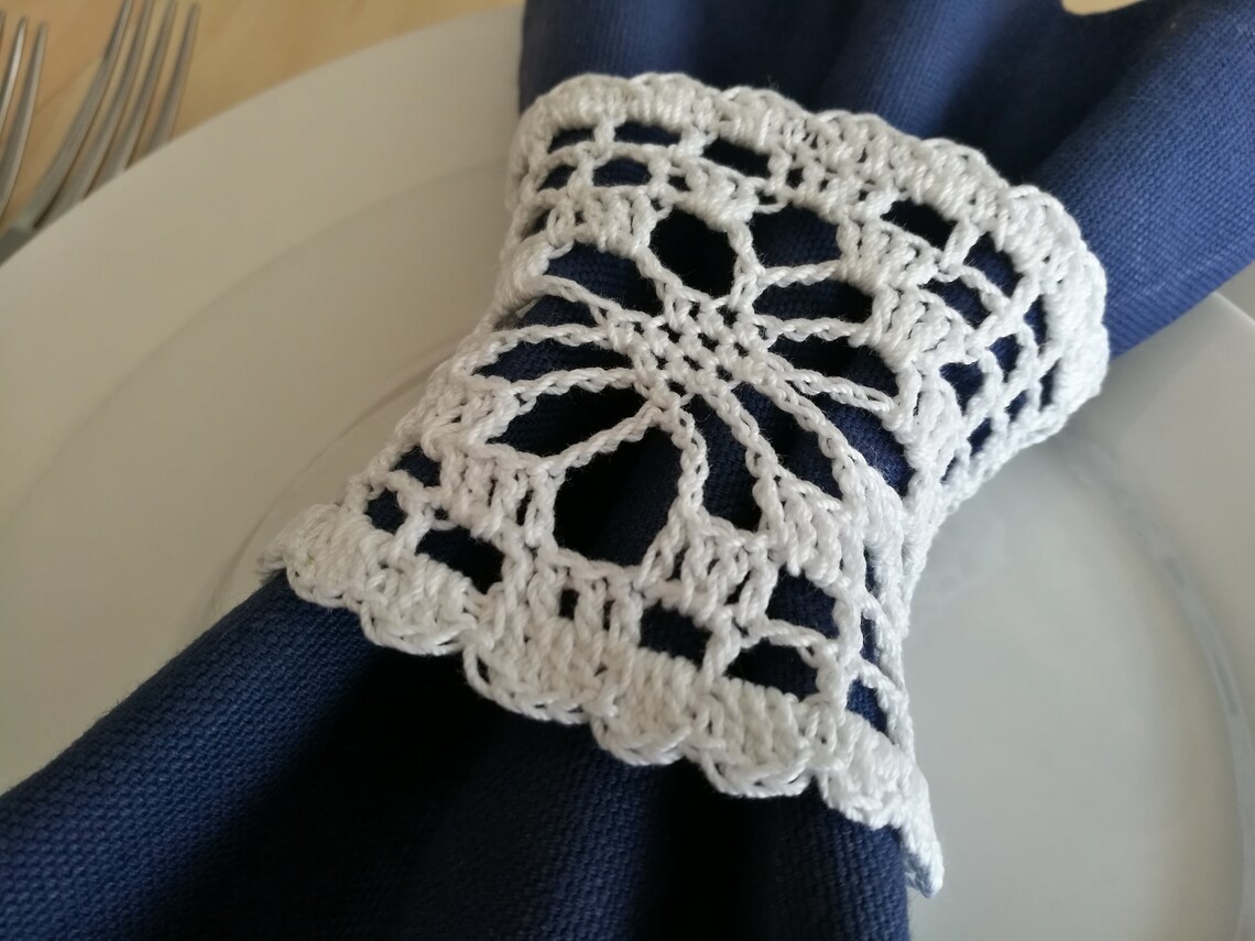 Vintage Napkin Ring PDF Pattern | Etsy