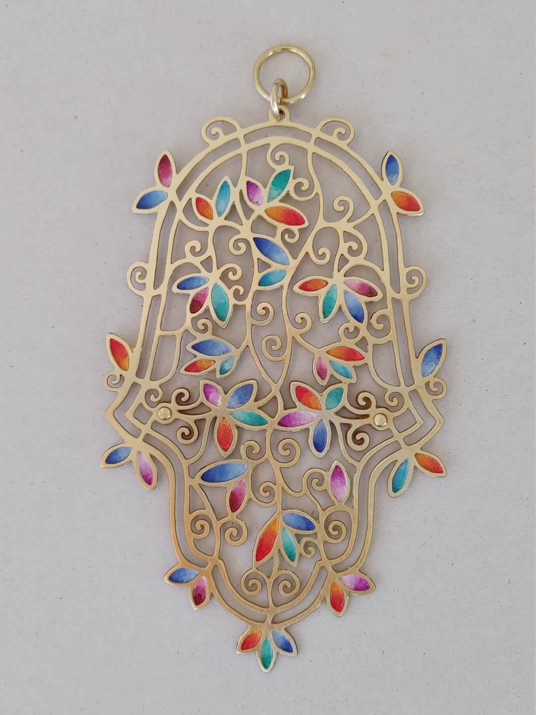 Made in Israel | Hamsa Orient | Hand of Mary | Hamsa Wall Hanging ...