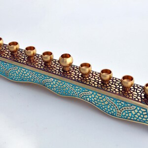Mosaic Menorah | Hanukkah | Chanukkah |made in Israel | Jewish Gift ...