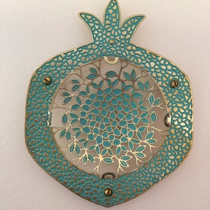 Honey Plate | Rosh Ha'shana | Jewish Gift | Made in Israel | Judaica ...