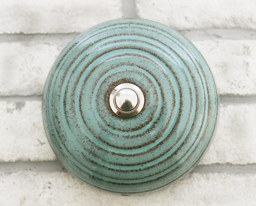 Handmade Ceramic Doorbell Button Cover: Unique Home Decor (gl-2012) - Etsy