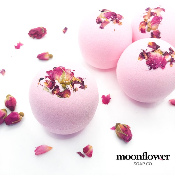Pink Bath Bomb - Etsy