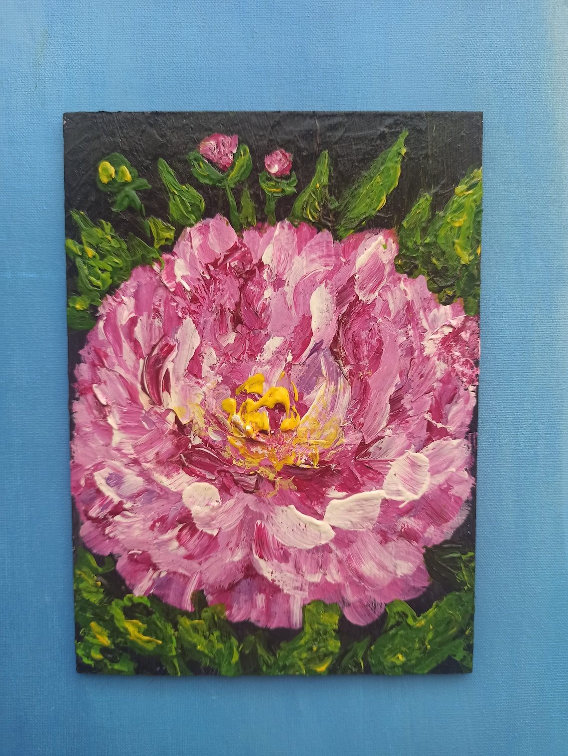 Abstract Peony Painting Original Acrylic Painting Original - Etsy New ...