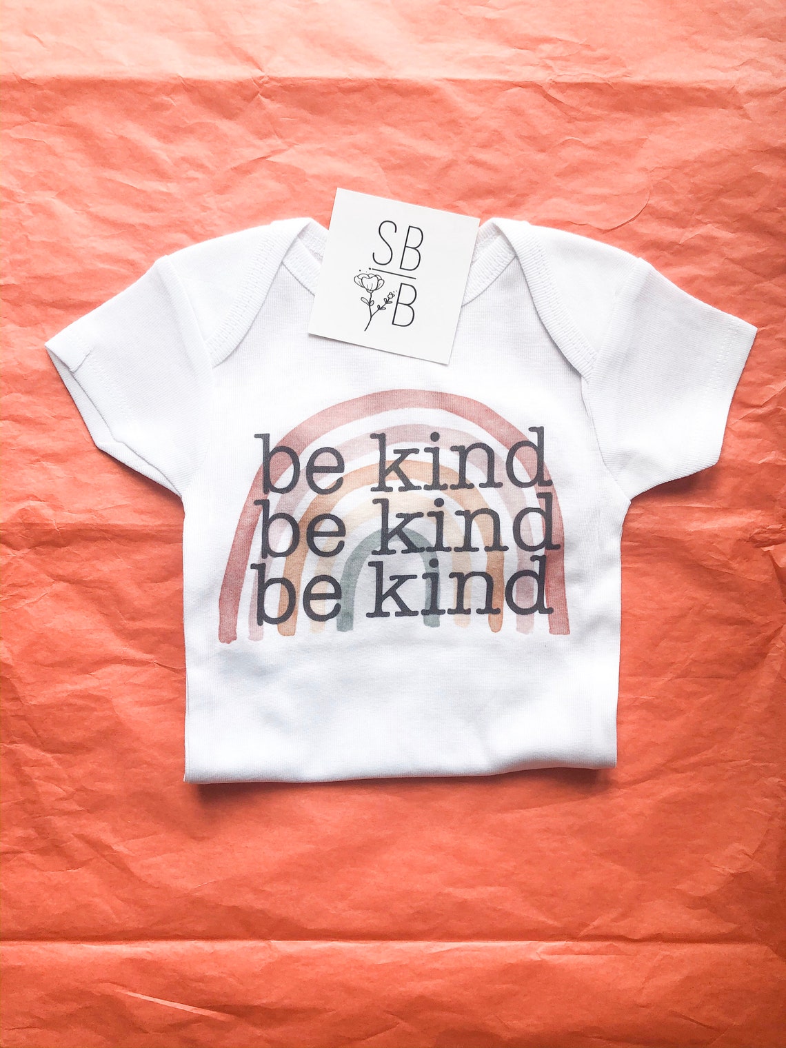 Be Kind Be Kind Onesie Be Kind Bodysuit Rainbow Baby | Etsy