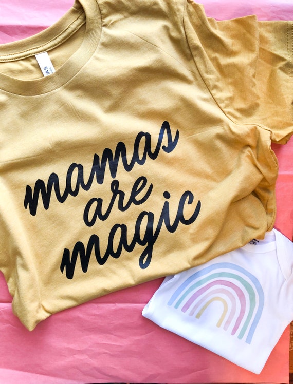 Mamas Are Magic Magical Motherhood Mama Shirt Motherhood is - Etsy