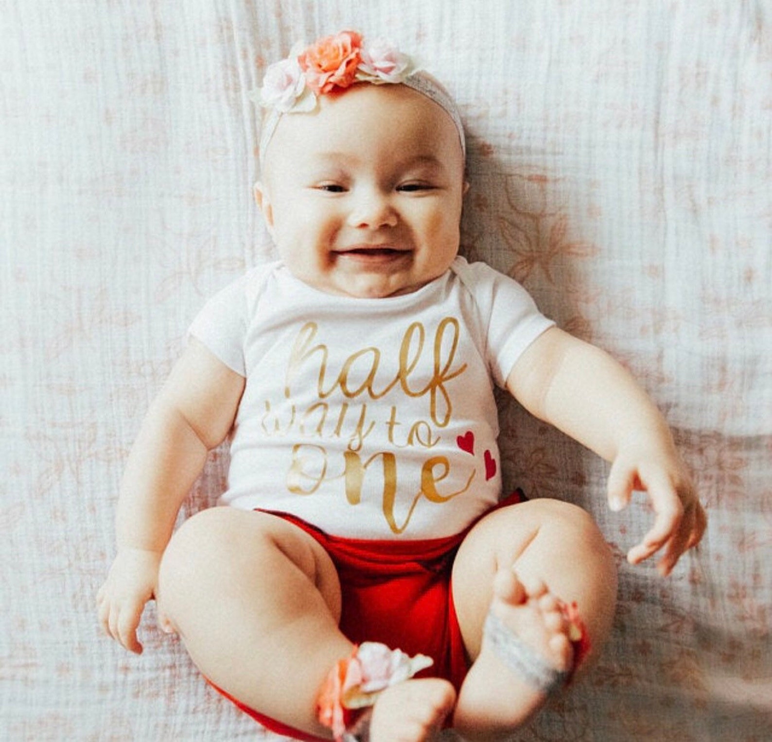 half-way-to-one-one-half-1-2-birthday-onesie-half-etsy