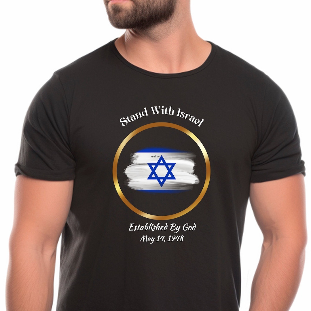 Support Israel Shirt, Pray for Israel Shirt, Stand With Israel T-shirt ...