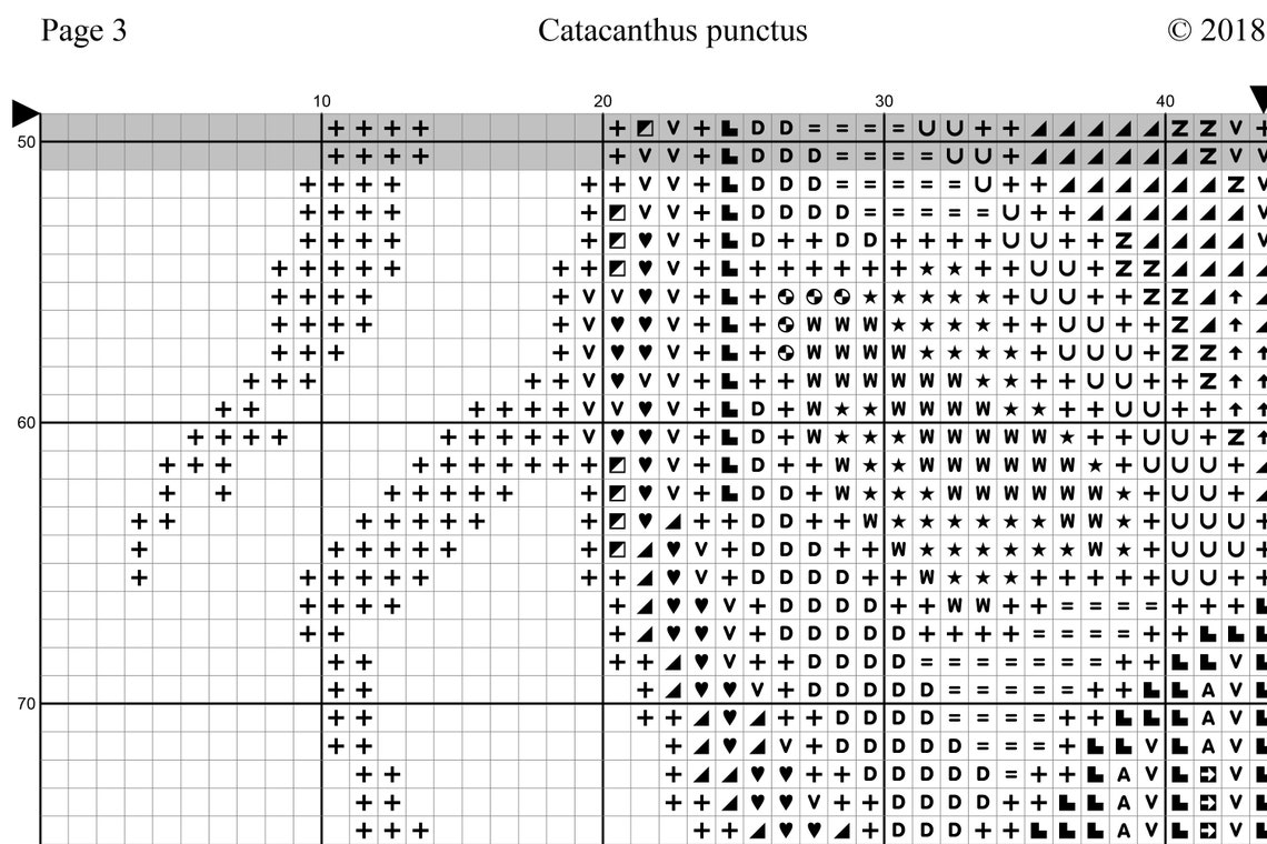 Bug Modern Cross Stitch Pattern PDF for Instant Download | Etsy