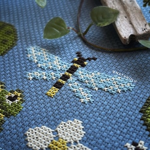 Cozy Frogs Swamp Sampler Cross Stitch Pattern PDF - Instant Download ...