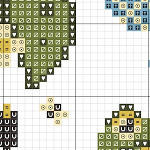 Cozy Frogs Swamp Sampler Cross Stitch Pattern PDF - Instant Download ...