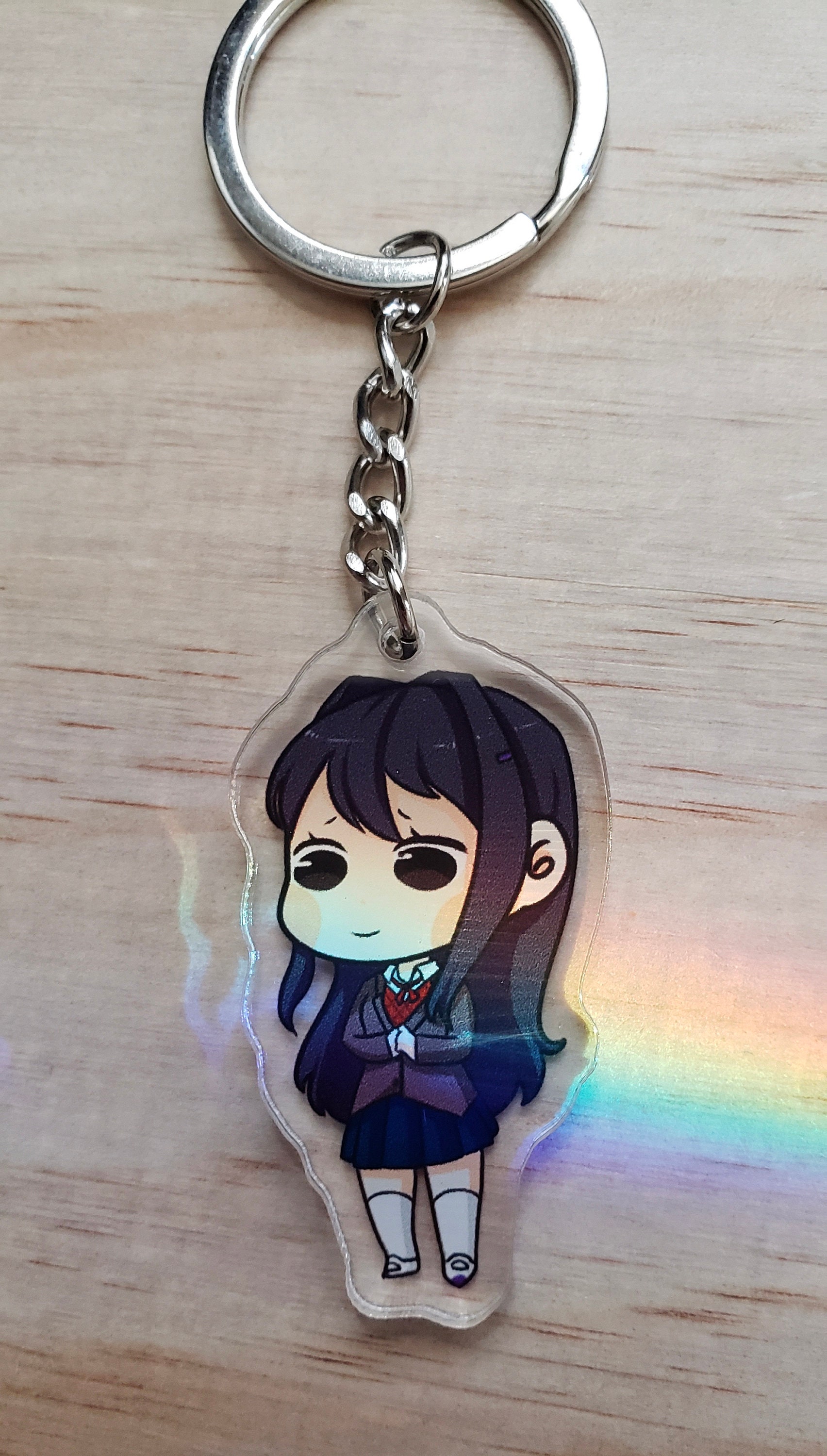 Ddlc Doki Natsuki Literature Sayori Club Yuri Keychain Monika | Etsy