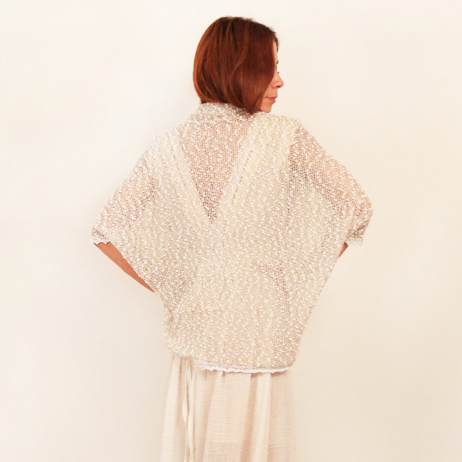 Bridal Wrap Bridal Bolero Bridal Shawl Casual Bolero Boho - Etsy