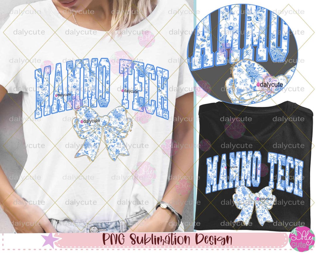 Mammo Tech PNG, Blue Chinoiserie Png, Mammography Tech, Floral Toile ...