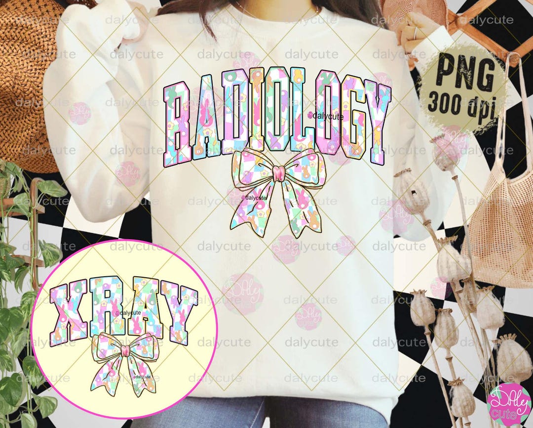 Retro Easter Bunny Rad Tech PNG: Radiology Xray (digital Download) - Etsy