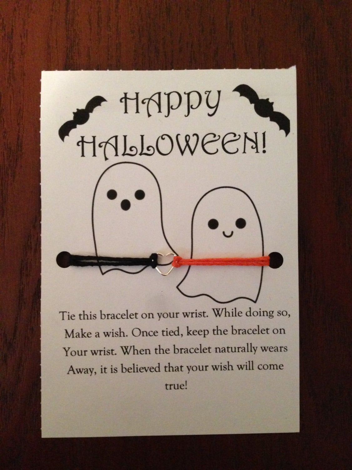 Cute Halloween Bracelet halloween Gift Friendship Trick or - Etsy