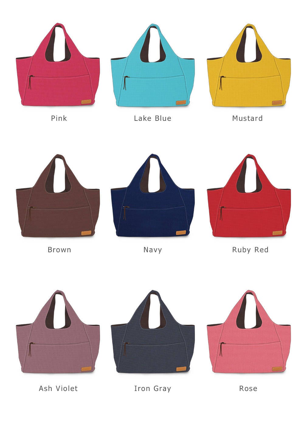 Sunny Day Canvas Bag DIY Kit With Sewing Pattern & Tutorials | Etsy