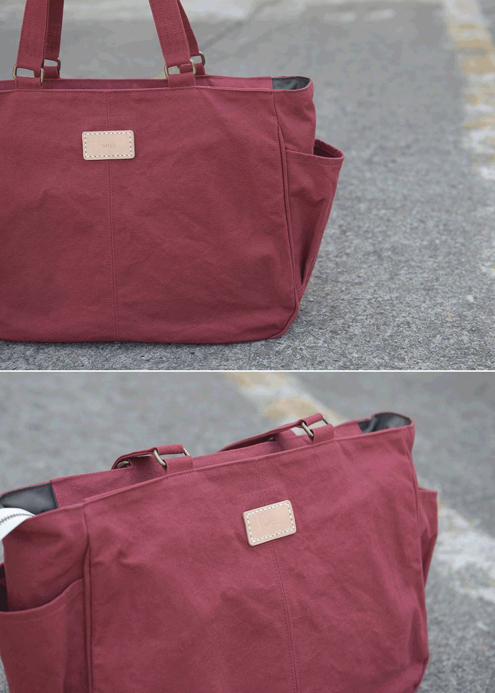 Tulip Canvas Bag Bag PDF Sewing Pattern With Sewing - Etsy