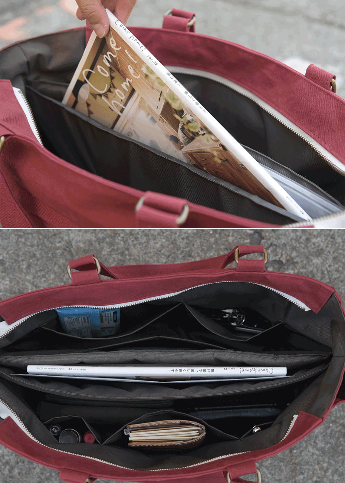 Tulip Canvas Bag Bag PDF Sewing Pattern With Sewing - Etsy