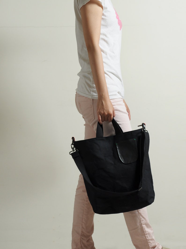 Waxed Canvas 2 Ways Tote Bag DIY Kit With Sewing Pattern & - Etsy Canada