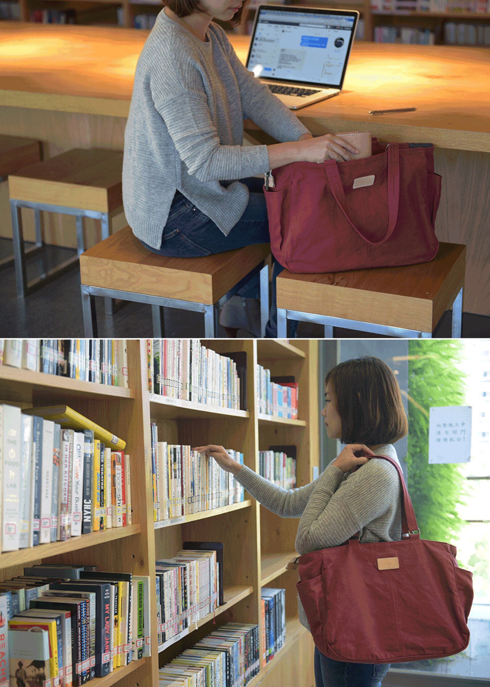 Tulip Canvas Bag Bag DIY Kit With Sewing Pattern & Tutorials | Etsy