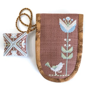 Floral Scissor Case and Fob - Durene J Cross Stitch Pattern - DJXS2482 ...