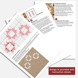 Snowmen and Snowflakes - Set of 2 - Cross Stitch and Hardanger Pattern ...