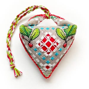 Christmas Bird Pendibule - Cross Stitch and Hardanger PDF Pattern ...