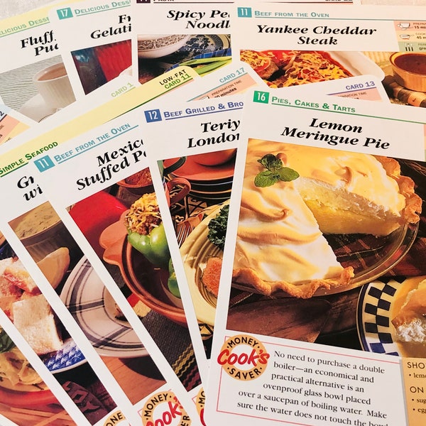 Vintage Recipe Card - Etsy