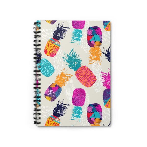 Pineapple Notebook - Etsy
