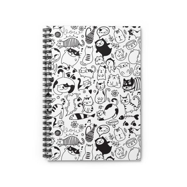 Cat Notebook - Etsy