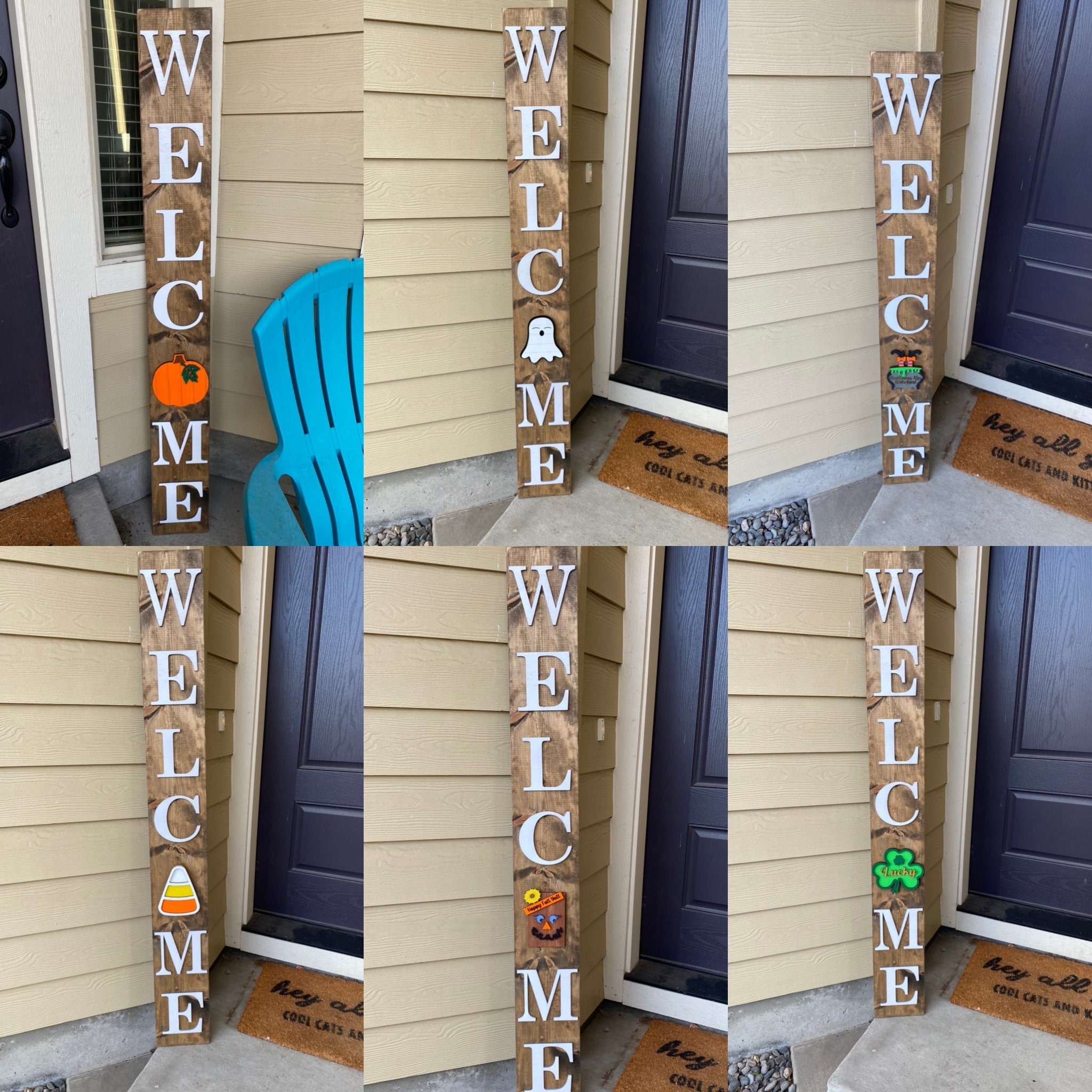Welcome Sign Interchangeable for Our Welcome Sign Welcome - Etsy