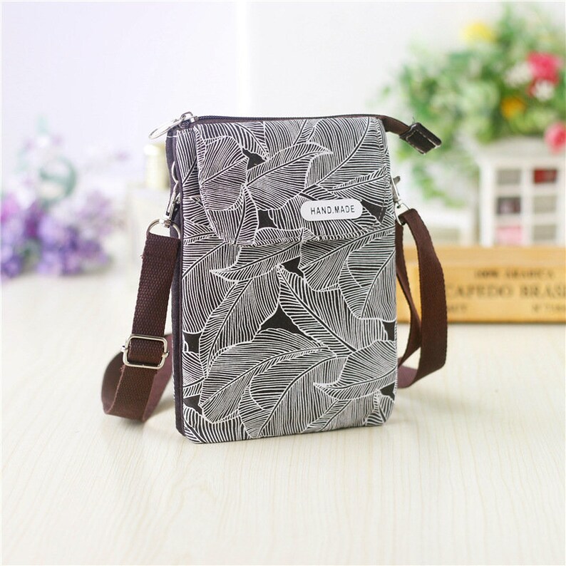 Women Small Cross Body Cell Phone Case Shoulder Bag Purse Etsy