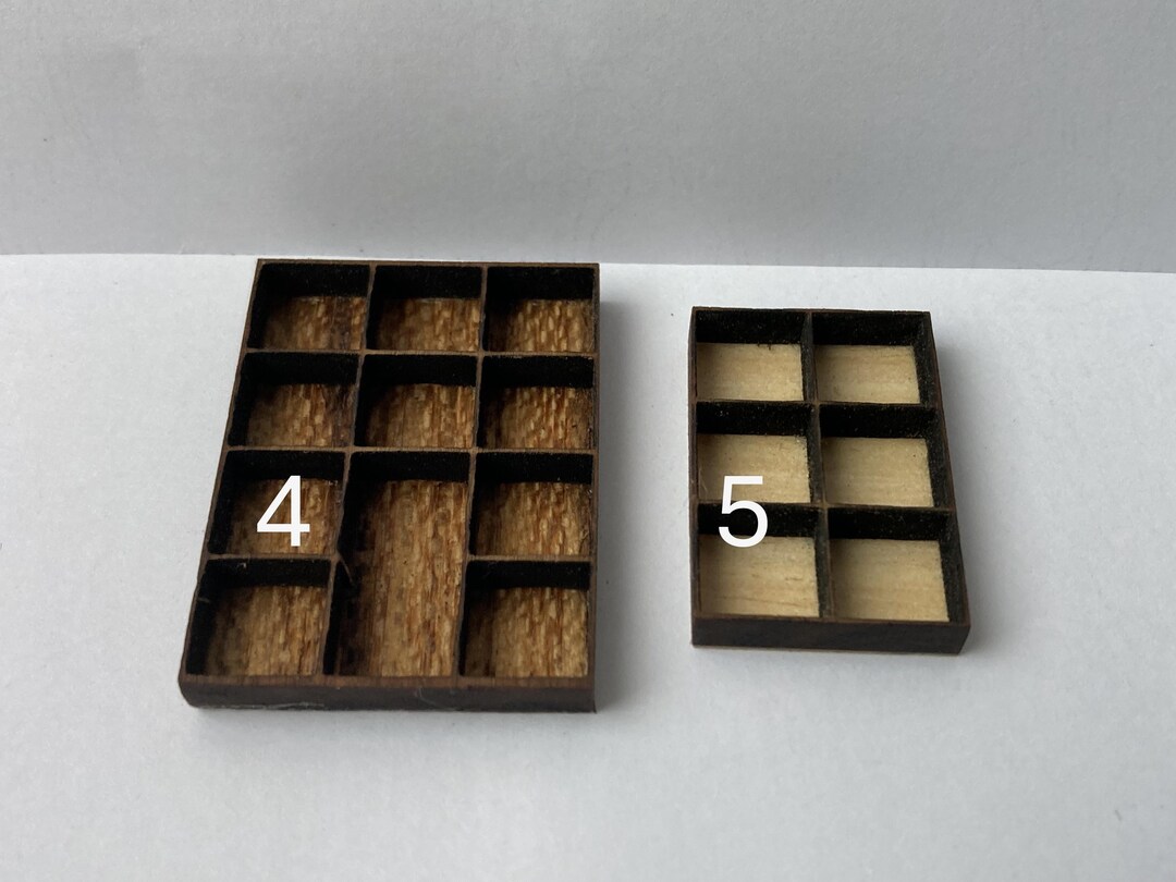 12th Scale Small Wooden Display Shelf 5 Hamish Mcduncle's Collection - Etsy