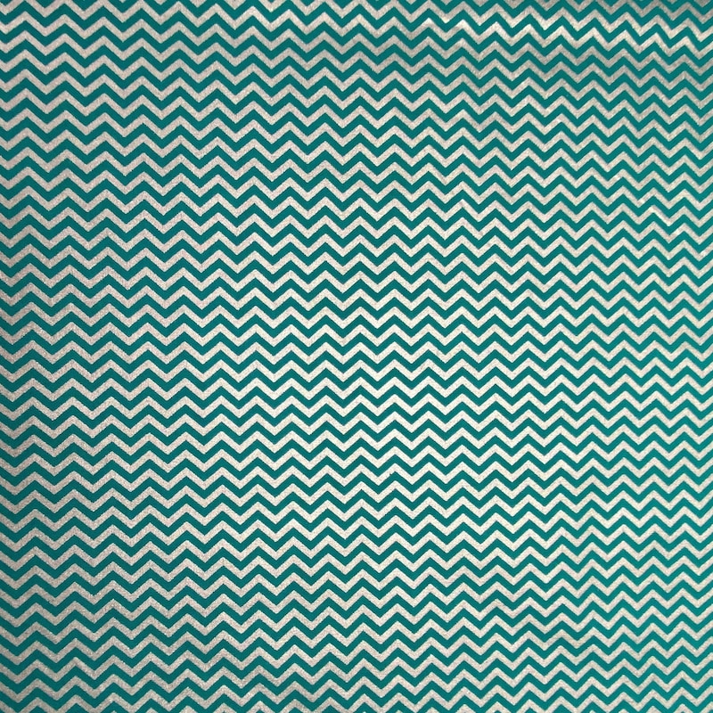 Teal Chevron - Etsy