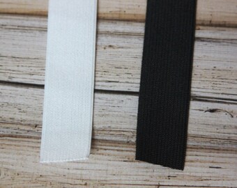 3 Extra Wide White Super Wide Knit White Stretch Elastic - Etsy