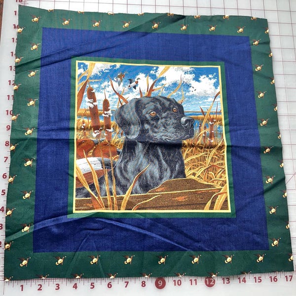 Lab Quilt Panel - Etsy