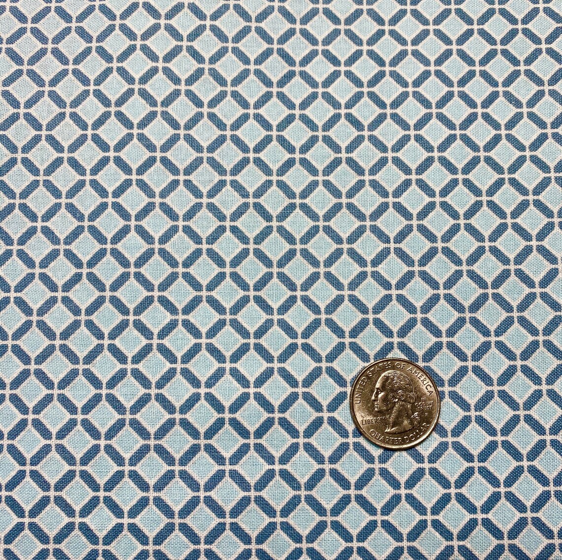 Baby Blue Design Fabric. From Joann Fabric. 100% Cotton Fabric - Etsy
