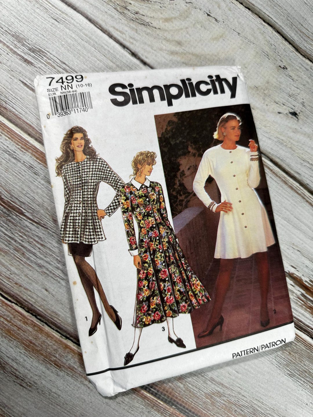 Women’s Tunic Top Shirt Dress Skirt Sizes 10-16 Paper Sewing Pattern ...